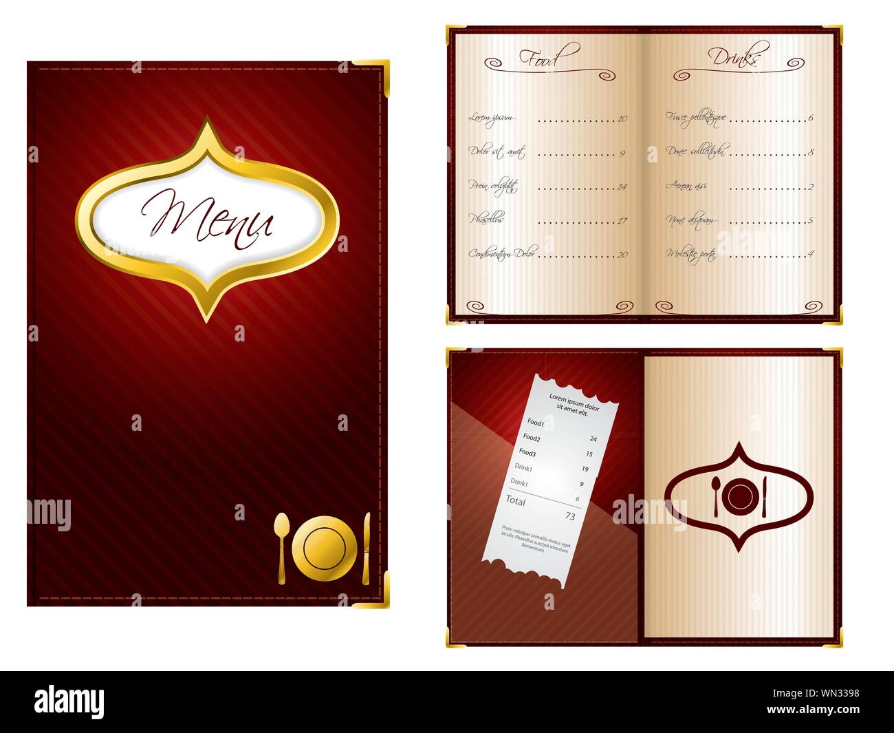 Restaurant Menu Design Stock Vector Image Art Alamy restaurant-menu-design-stock-vector-image-art-alamy