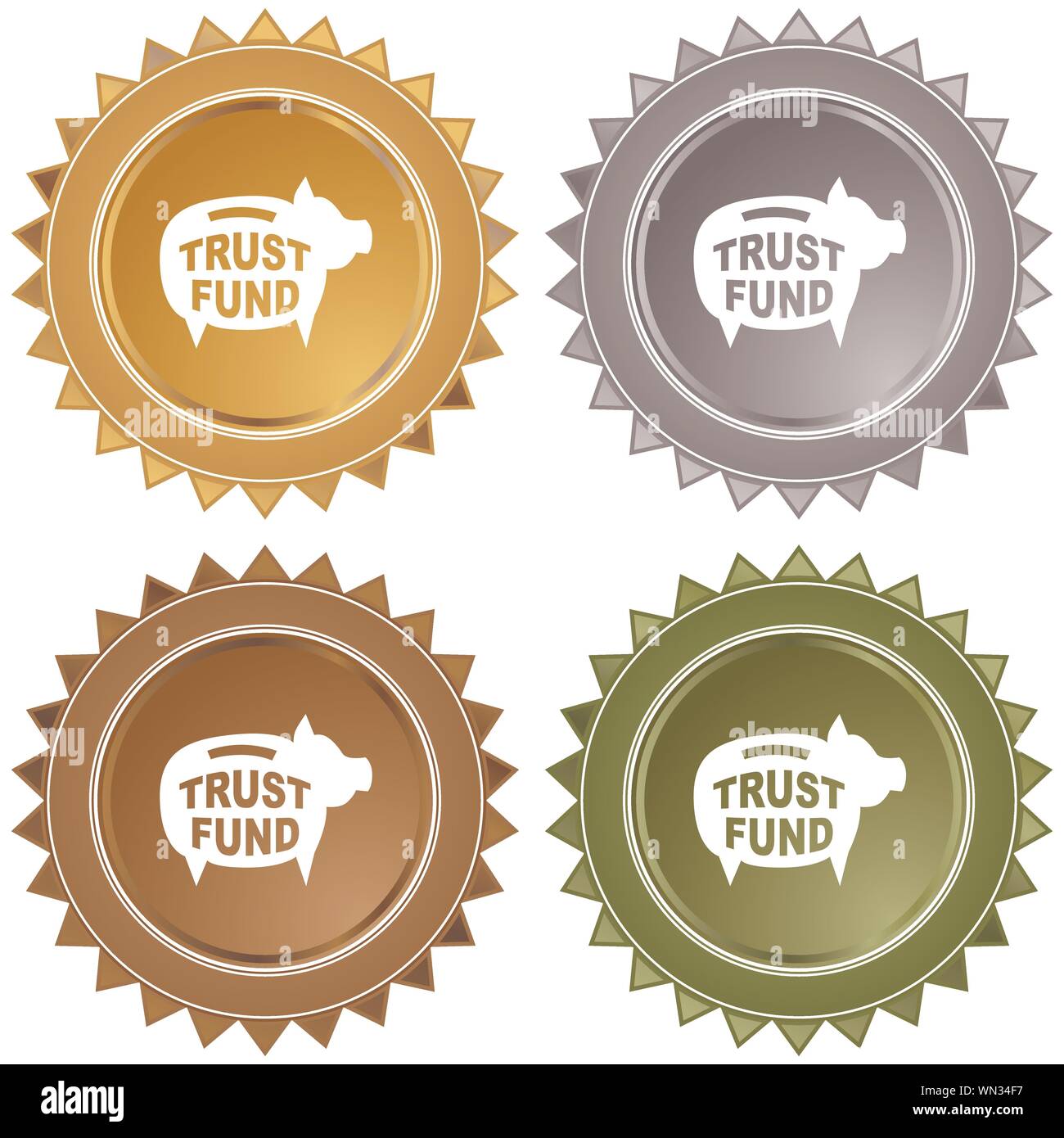 Trust fund Stock Vector Images - Alamy