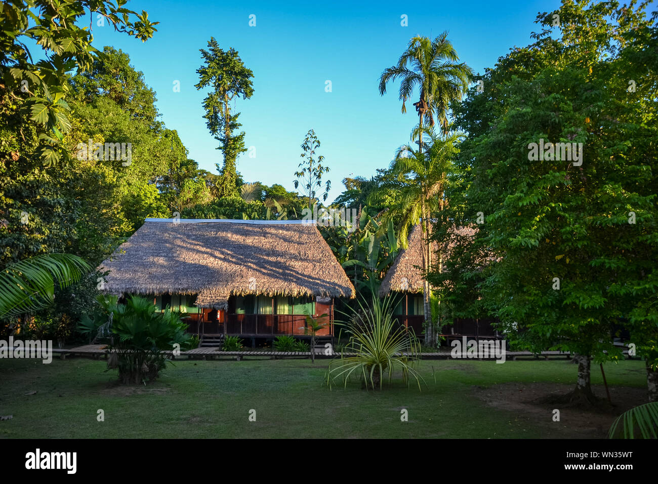 Amazonia lodge hi-res stock photography and images - Alamy