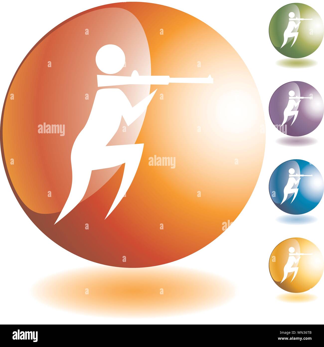 Hunter clip Cut Out Stock Images & Pictures - Alamy