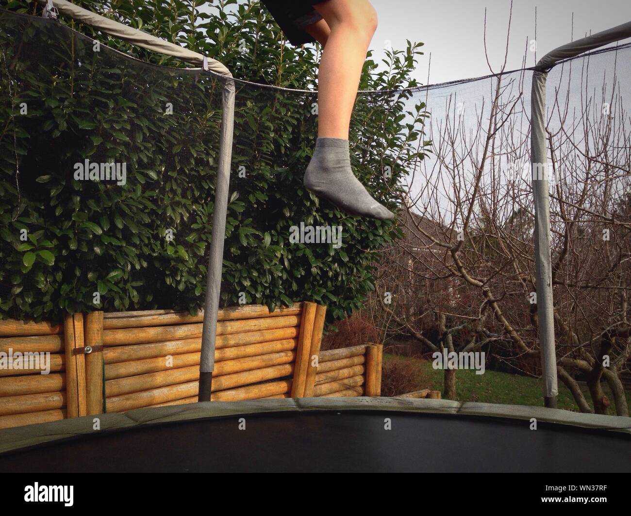 Human trampoline hi-res stock photography and images - Alamy