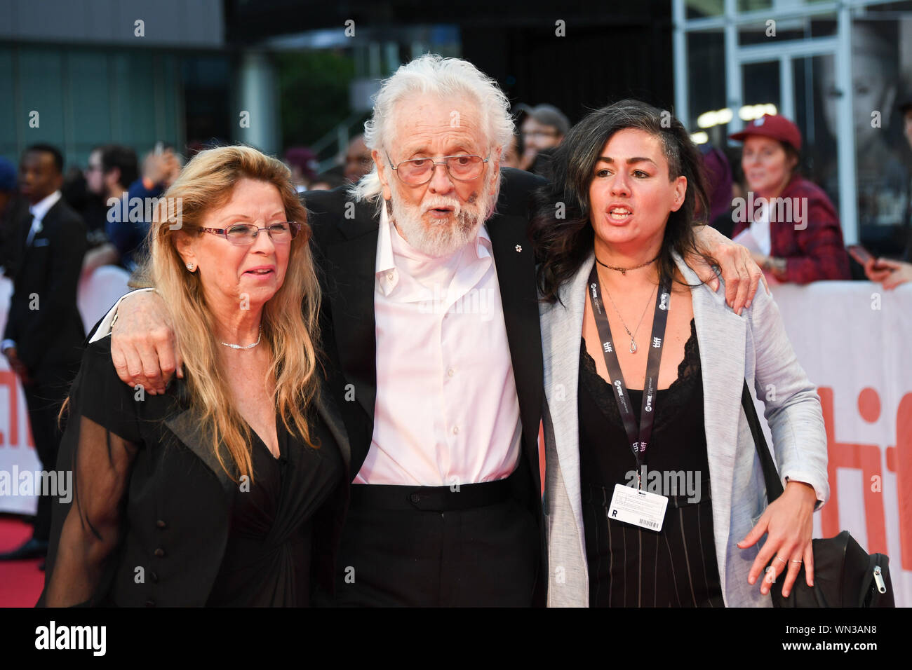 Toronto, Ontario, Canada. 5th Sep, 2019. RONNIE HAWKINS and WANDA HAWKINS attend the ''Once Were ...