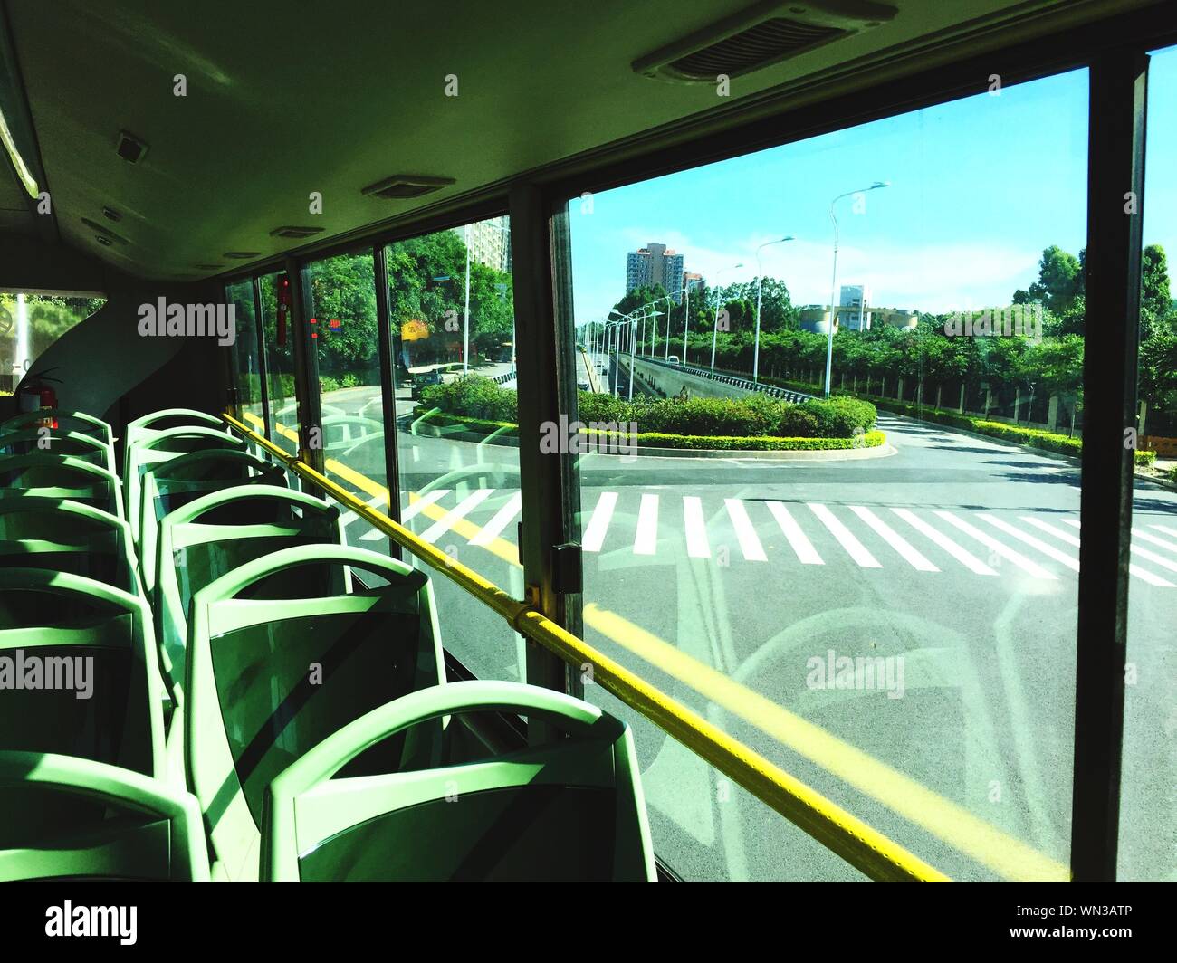 Seen from bus hi-res stock photography and images - Alamy