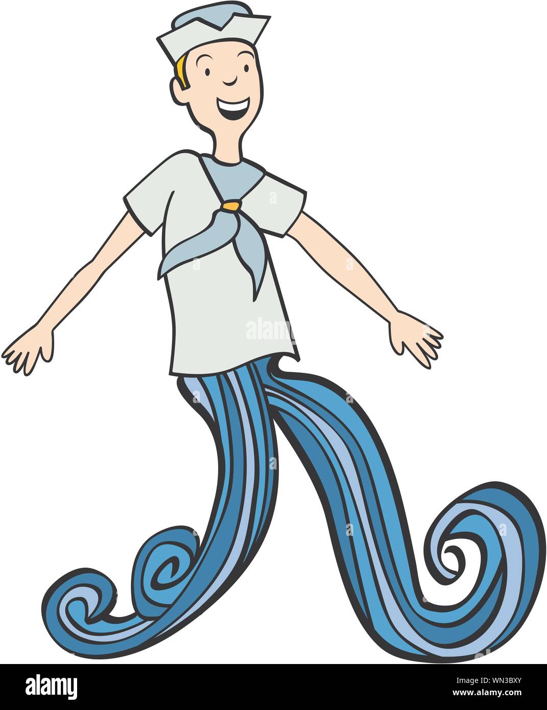 Sea Legs Stock Vector Image & Art - Alamy