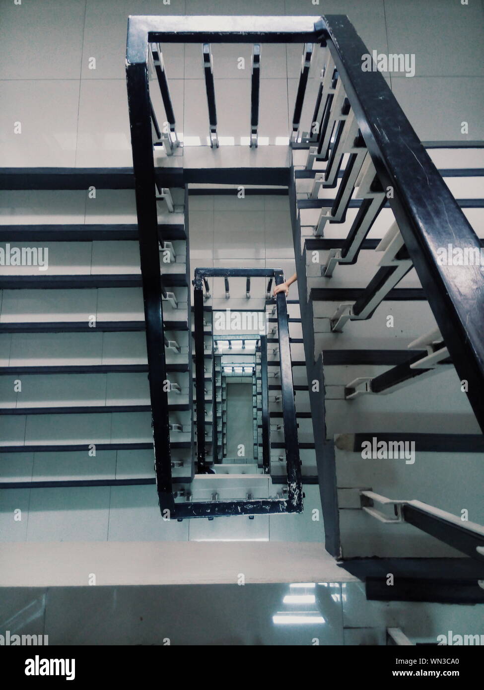 Walking stairs above hi-res stock photography and images - Alamy