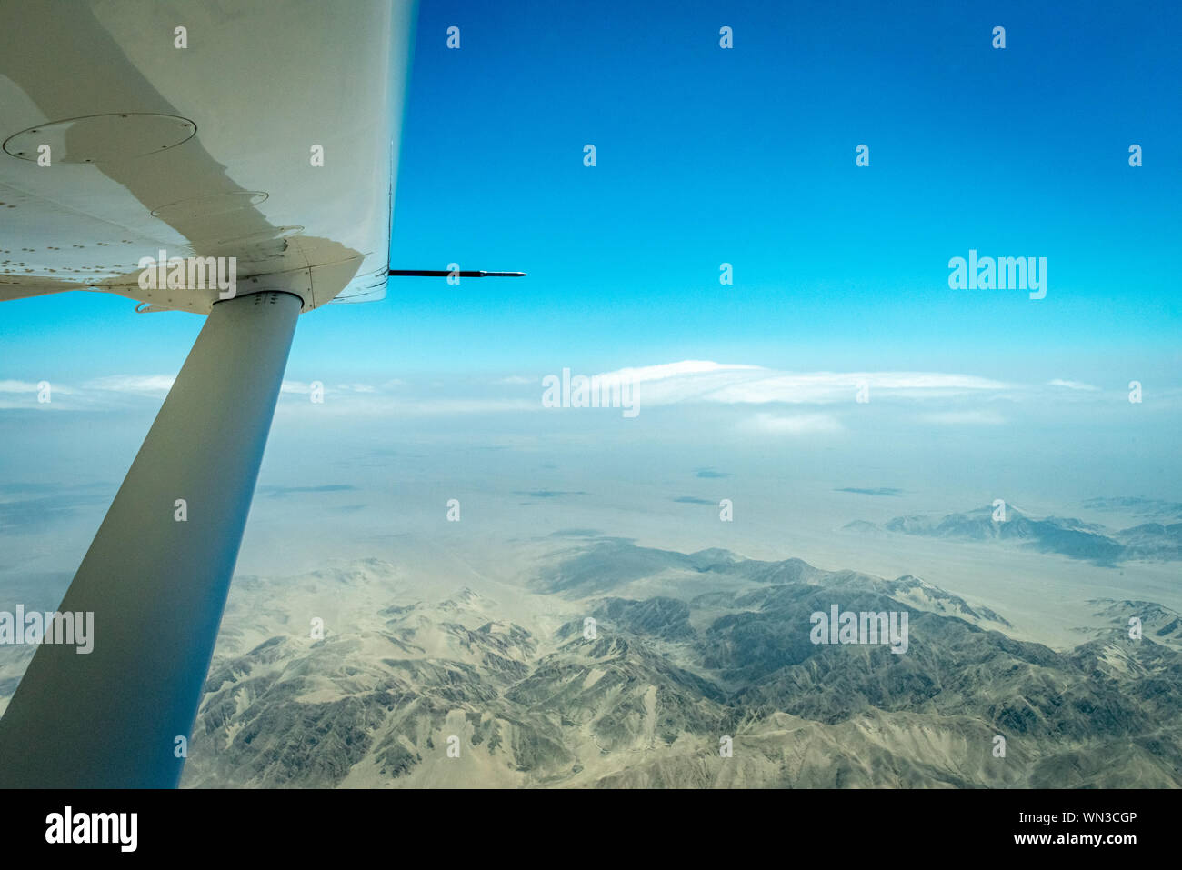 Flying over the Nazca Lines Stock Photo - Alamy