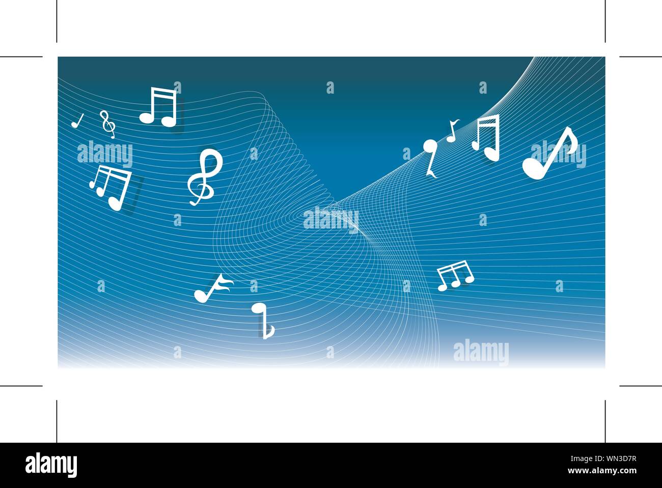 Music Note Background Stock Vector Image & Art - Alamy