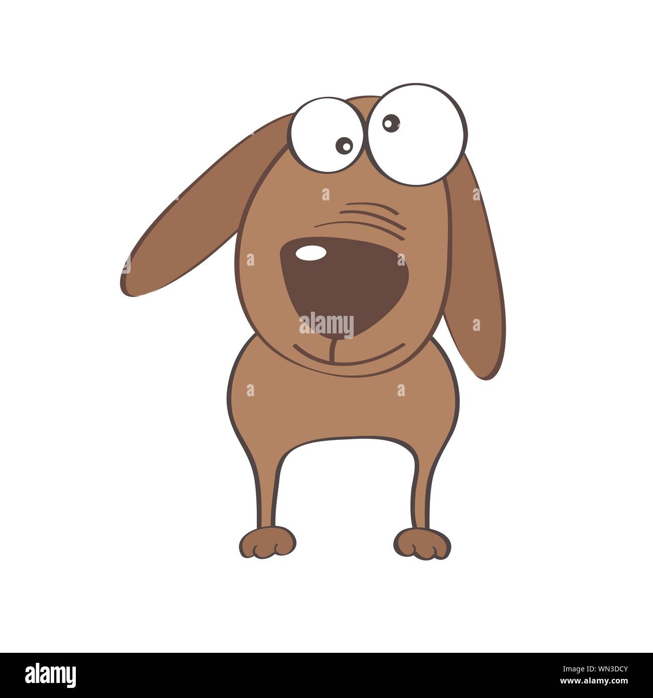 Dog cartoon hi-res stock photography and images - Alamy