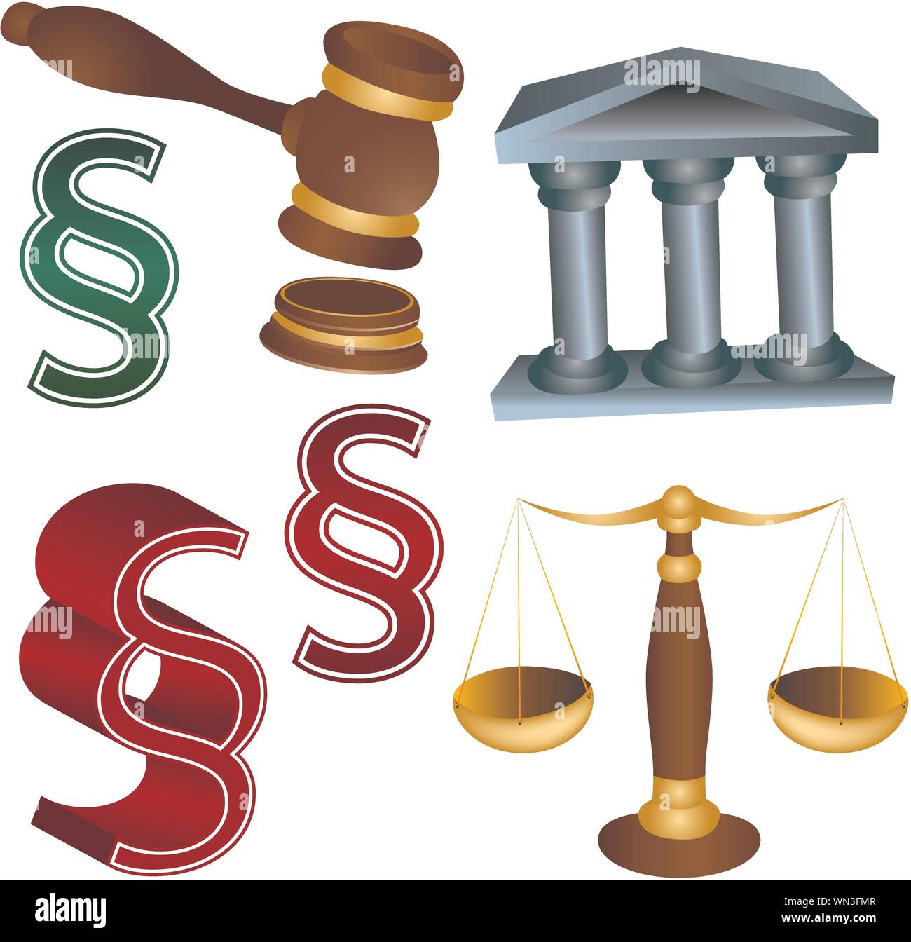 Legal section Stock Vector Images - Alamy
