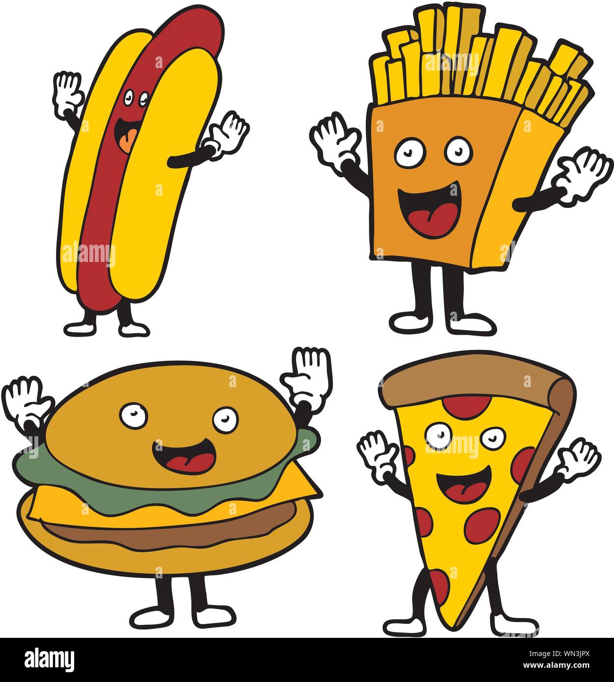 Fast Food Characters