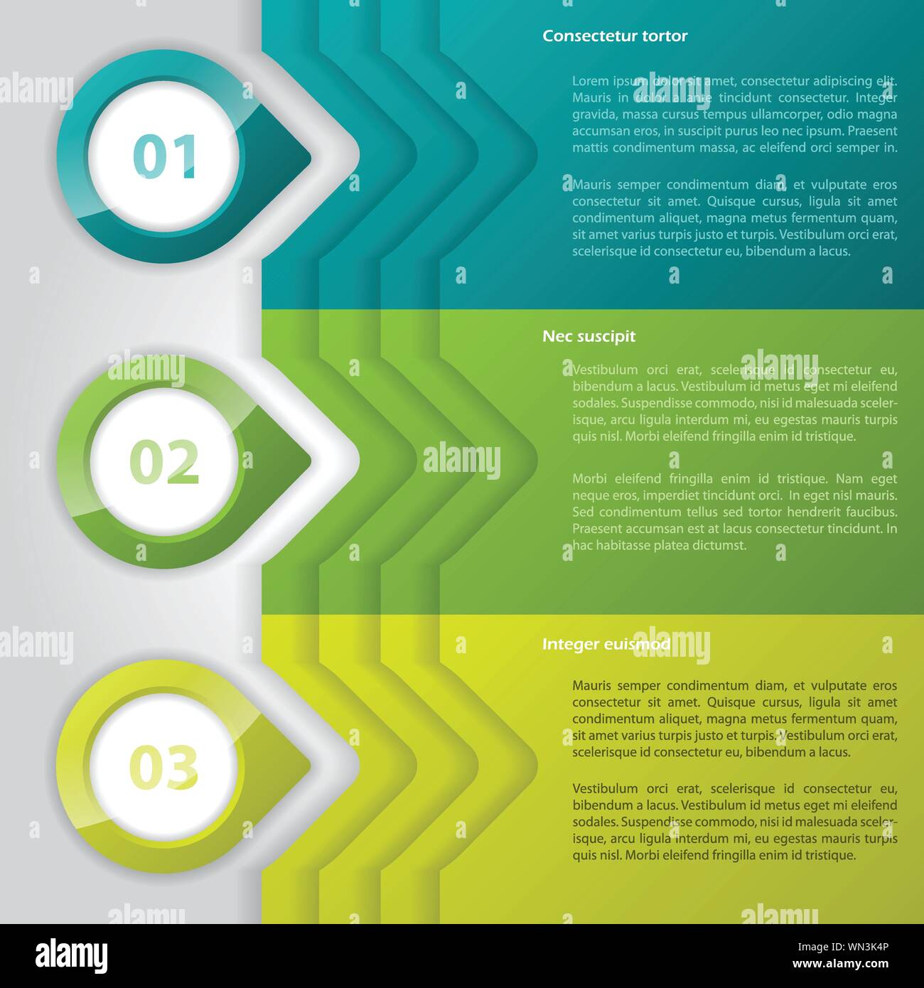 Infographic design with glossy pointers Stock Vector Image & Art - Alamy