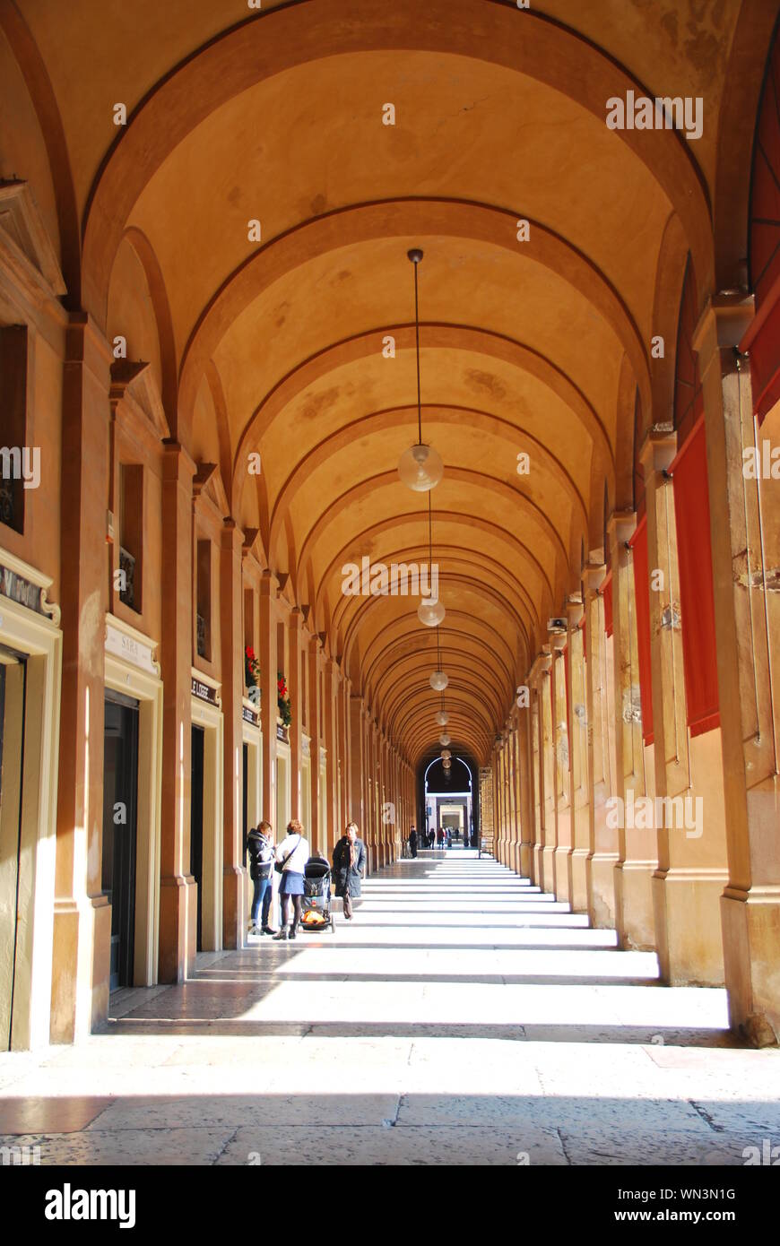 Arched corridor hi-res stock photography and images - Alamy
