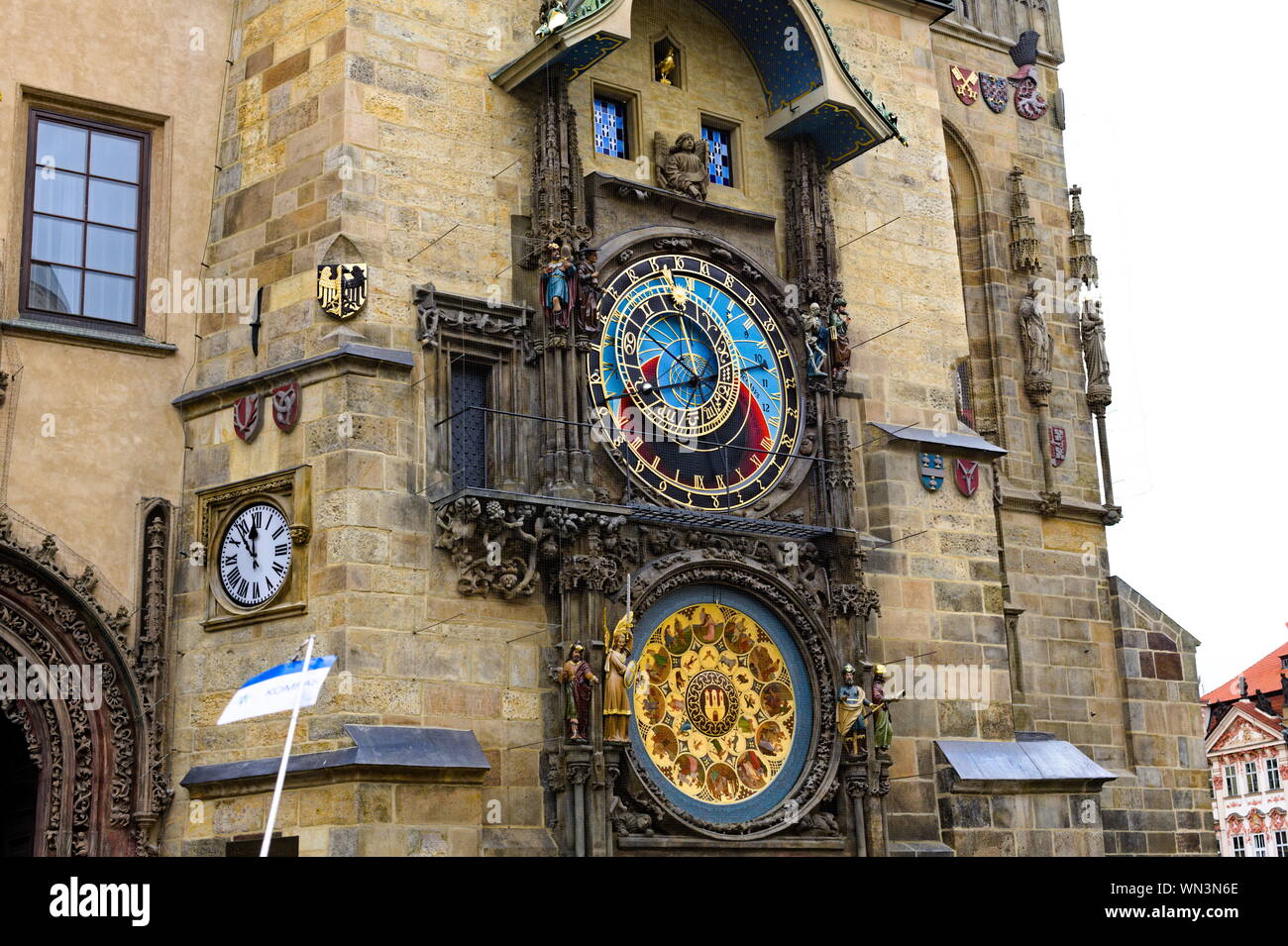 The Astronomical Clock in Prague, Czech Republic Stock Photo - Alamy