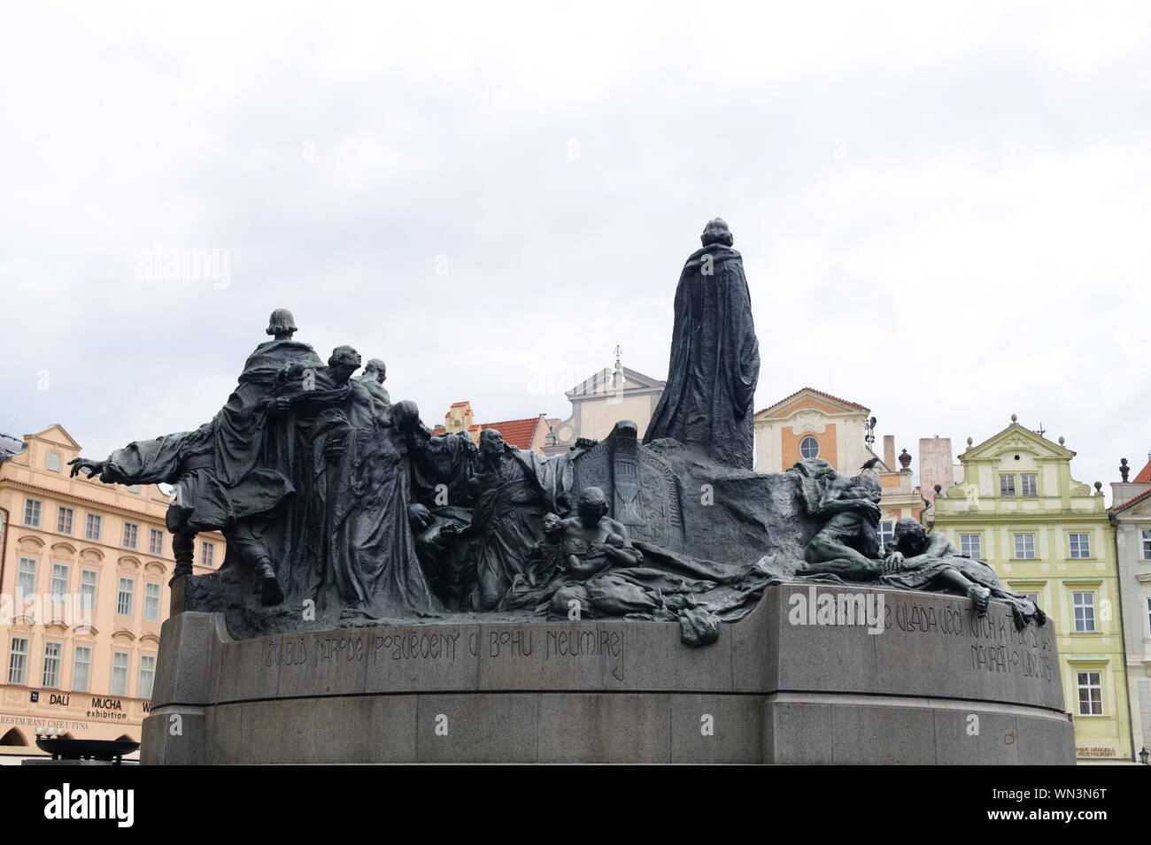 Jan Hus Memorial in Prague, Czech Republic Stock Photo - Alamy