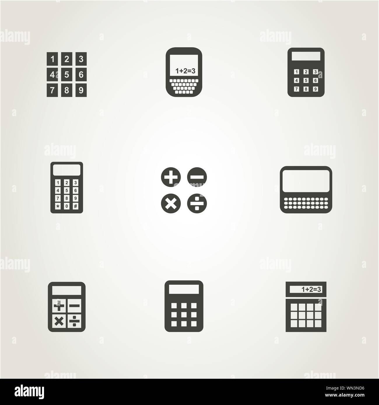 Calculator an icon Stock Vector Image & Art - Alamy