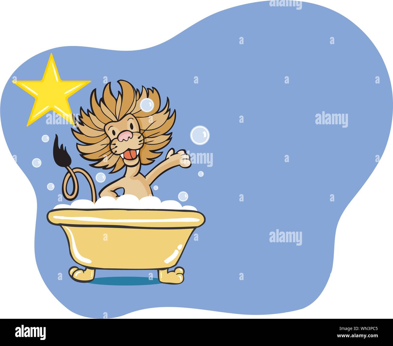 Lion Bath Star Stock Vector Image & Art - Alamy