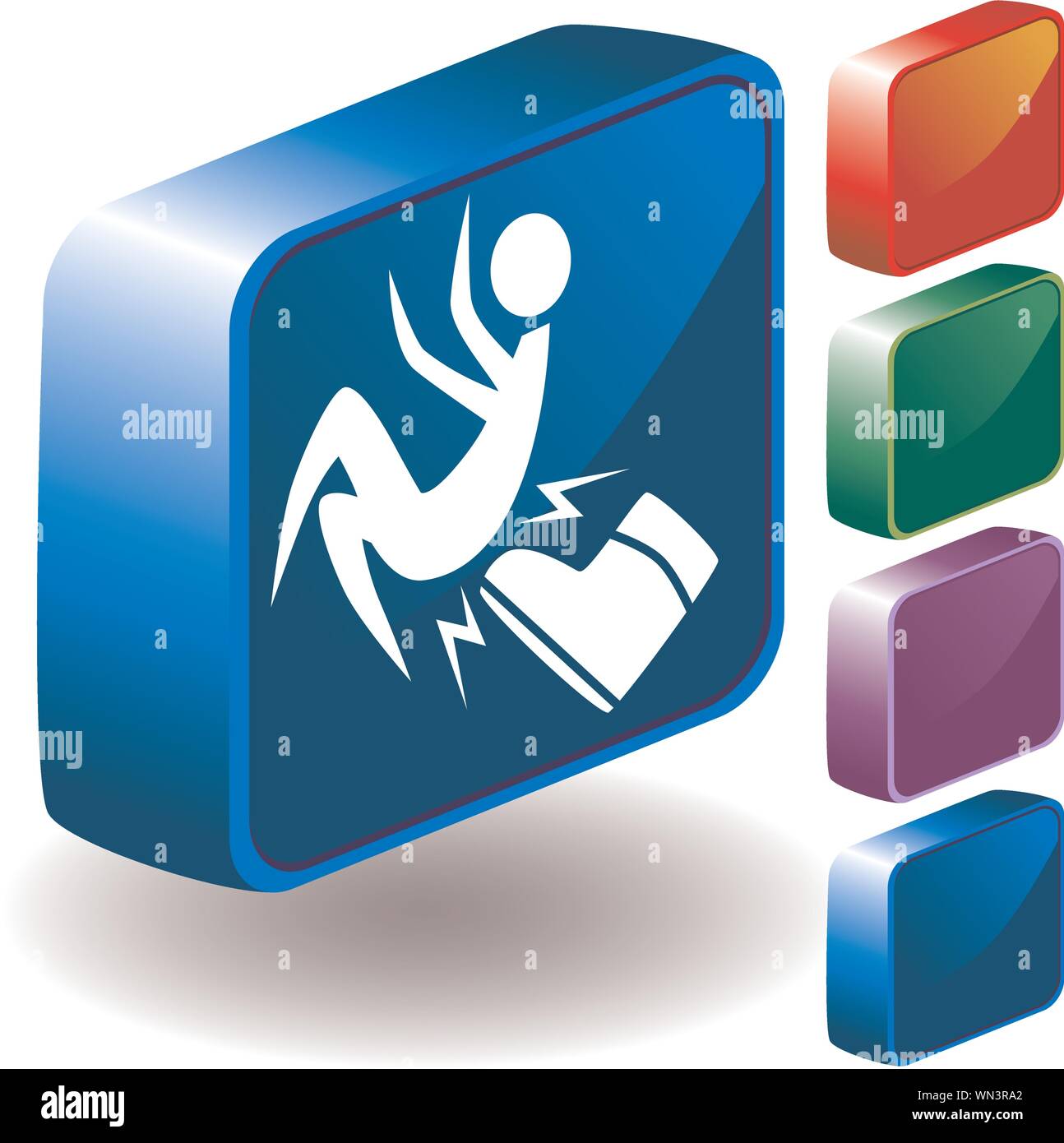 Boot 3D Icon Stock Vector Image & Art - Alamy