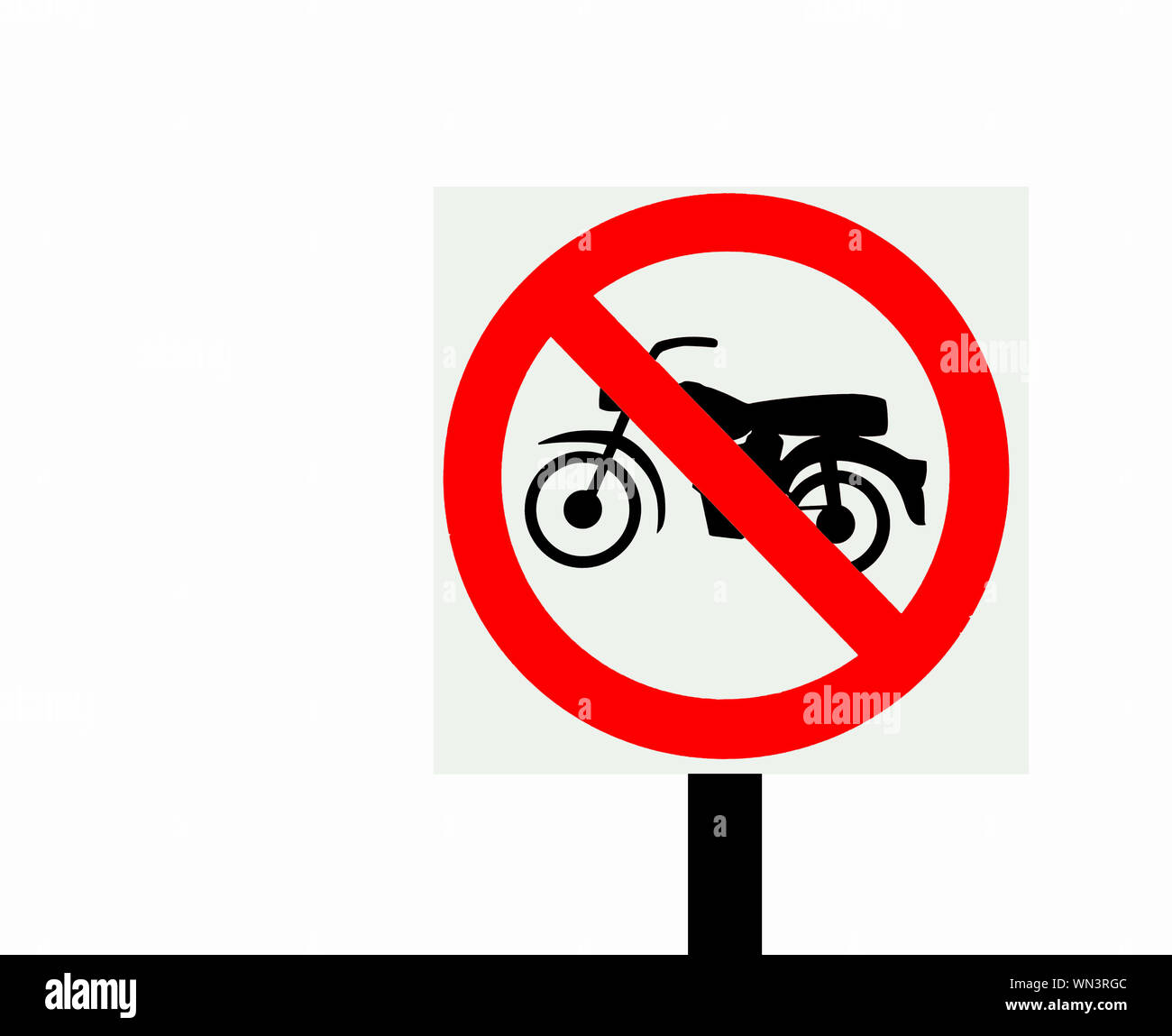Warning sign background Cut Out Stock Images & Pictures - Alamy