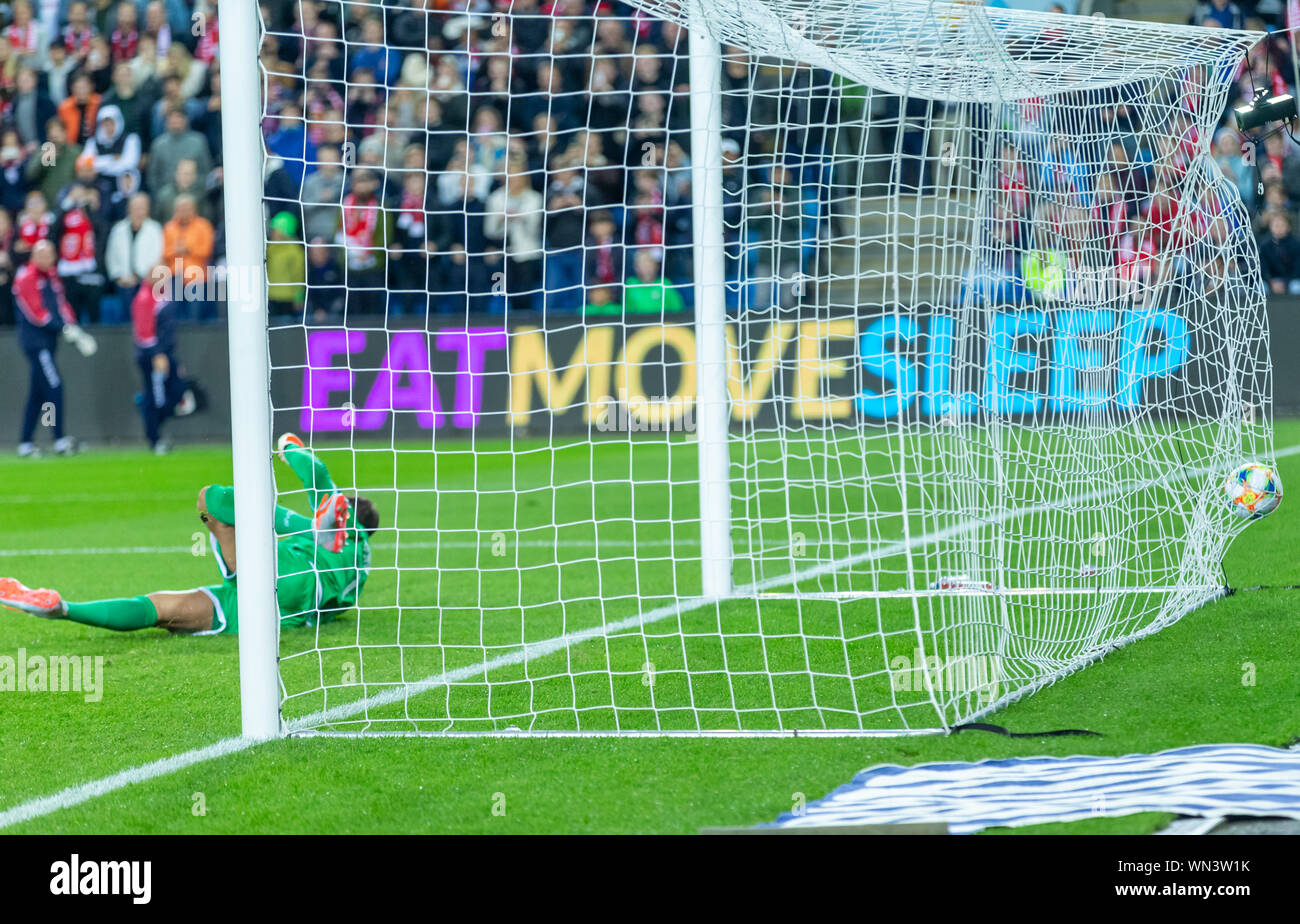 05 September 2019 Henry Bonello of Malta in action during the Euro 2020 ...