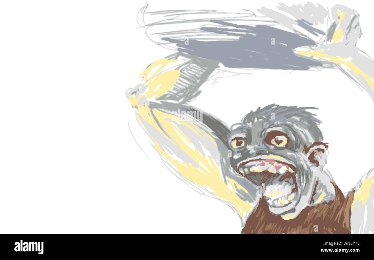 Ice age man Stock Vector Images - Alamy