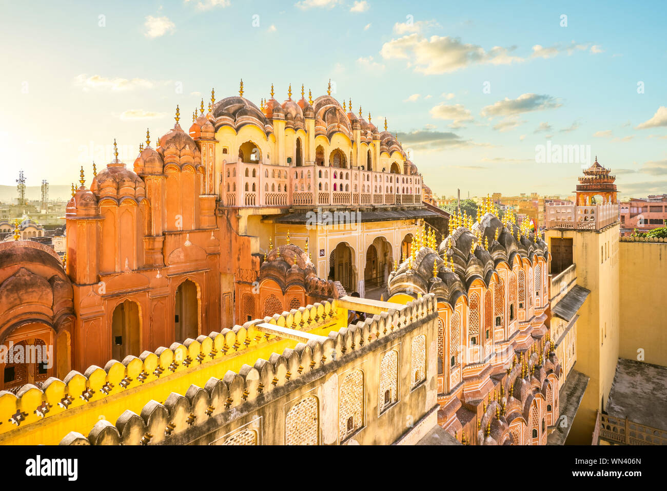 Hawa Mahal (Palace of the Winds) in Jaipur, india Stock Photo - Alamy