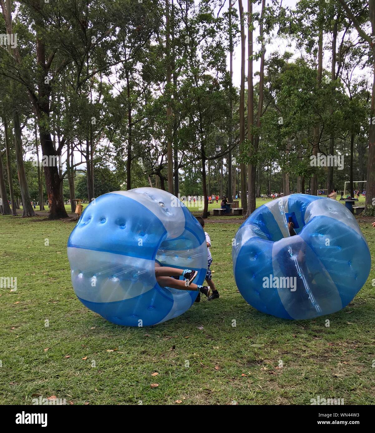 Zorbing hi-res stock photography and images - Alamy