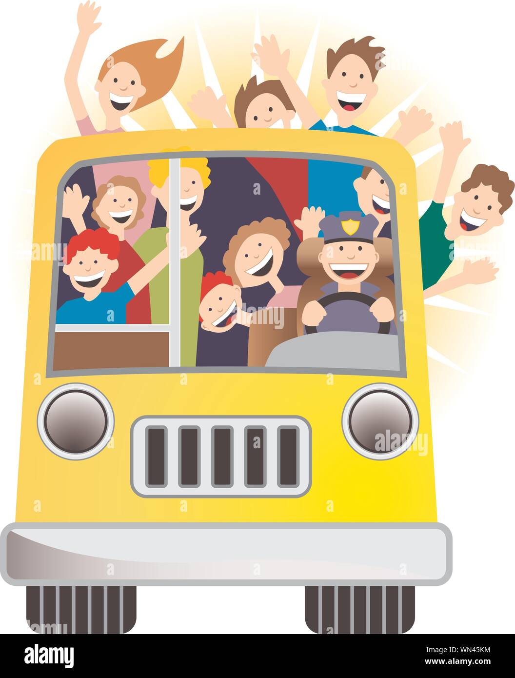 Passengers customers Stock Vector Images - Alamy