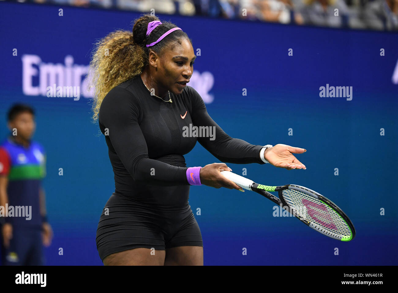 Flushing NY, USA. 05th Sep, 2019. Serena Williams Vs Elina Svitolina ...