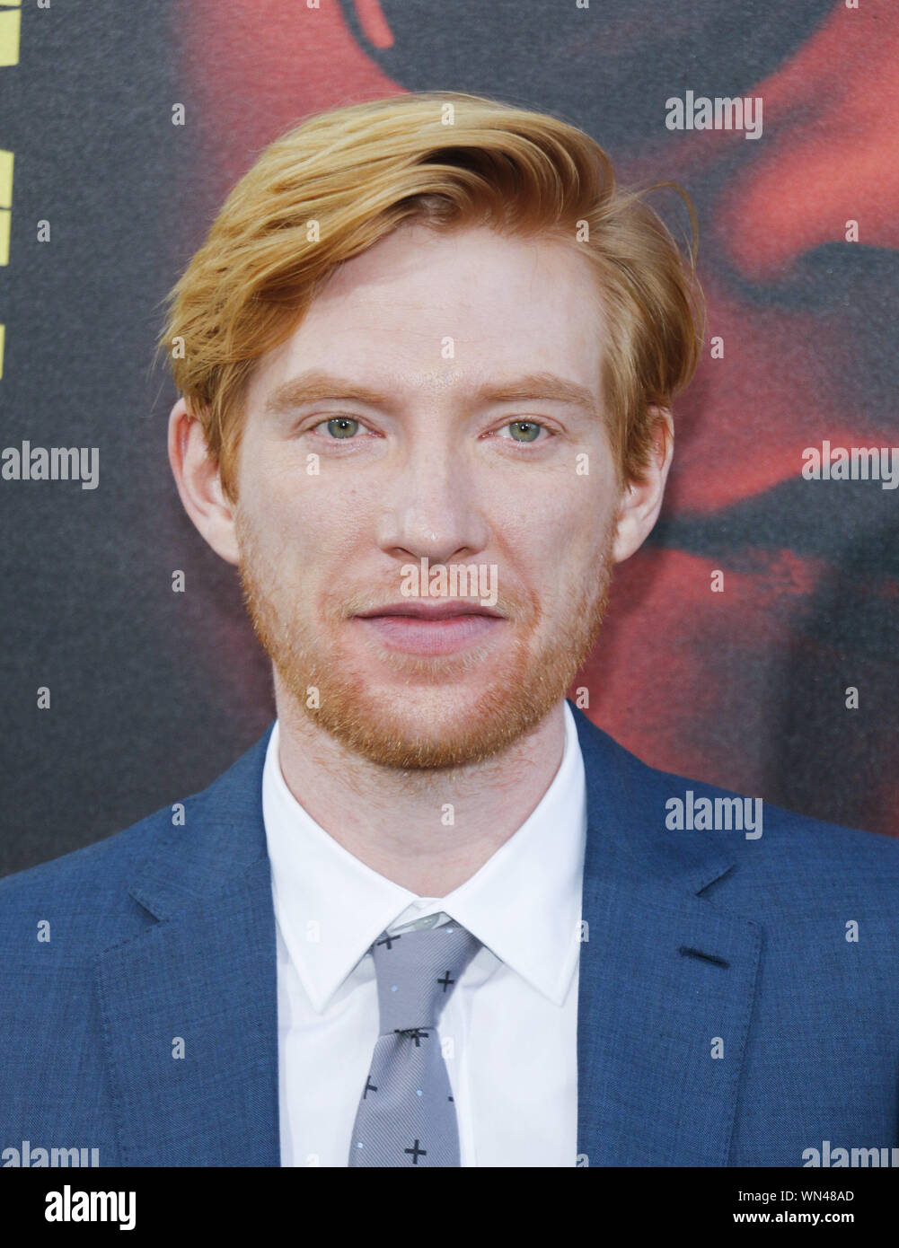 Film Premiere of The Kitchen Featuring: Domhnall Gleeson Where: Los ...