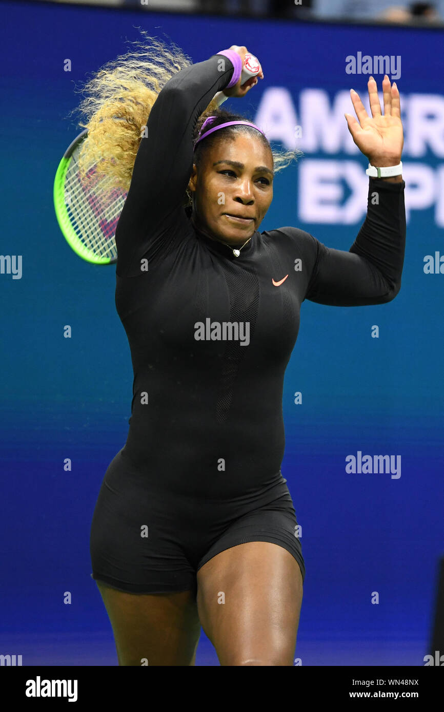Flushing NY, USA. 05th Sep, 2019. Serena Williams Vs Elina Svitolina ...