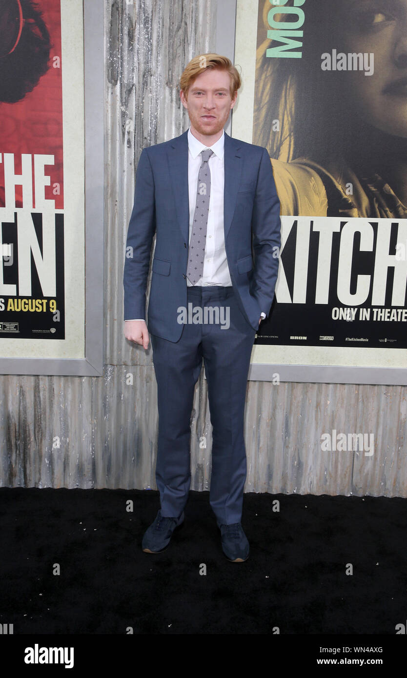 Premiere Of Warner Bros Pictures' "The Kitchen" Featuring: Domhnall ...