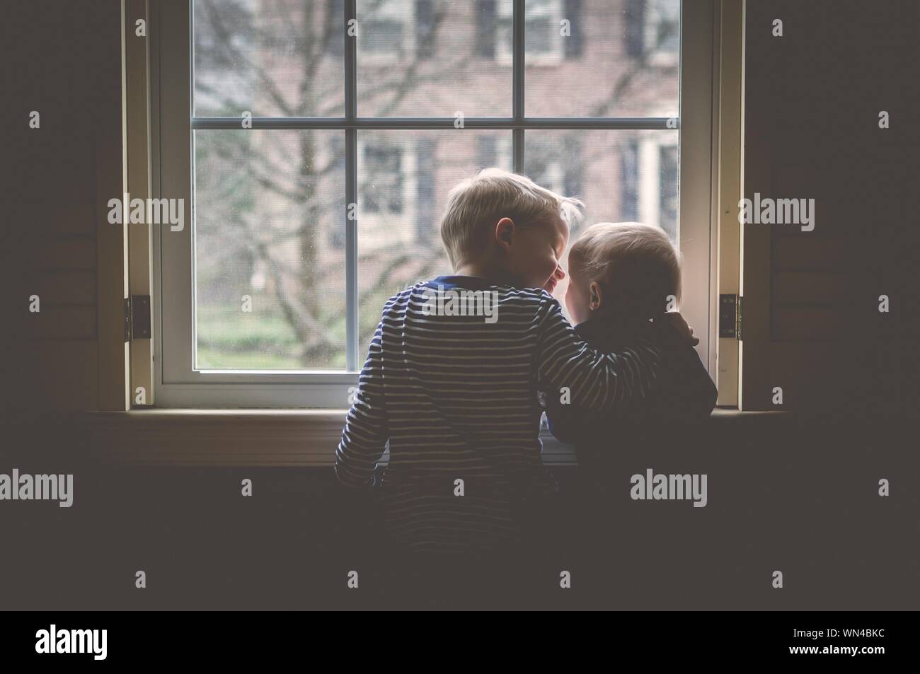 Two brothers hi-res stock photography and images - Alamy