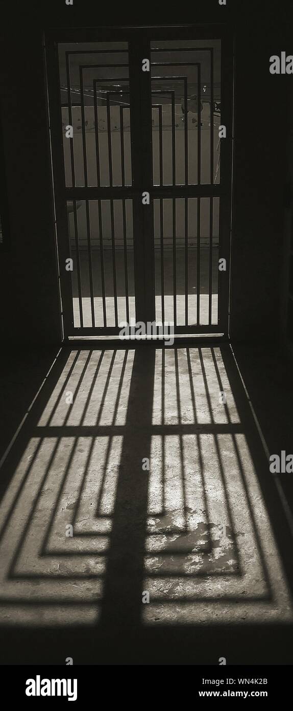 Prison bars shadow hi-res stock photography and images - Alamy