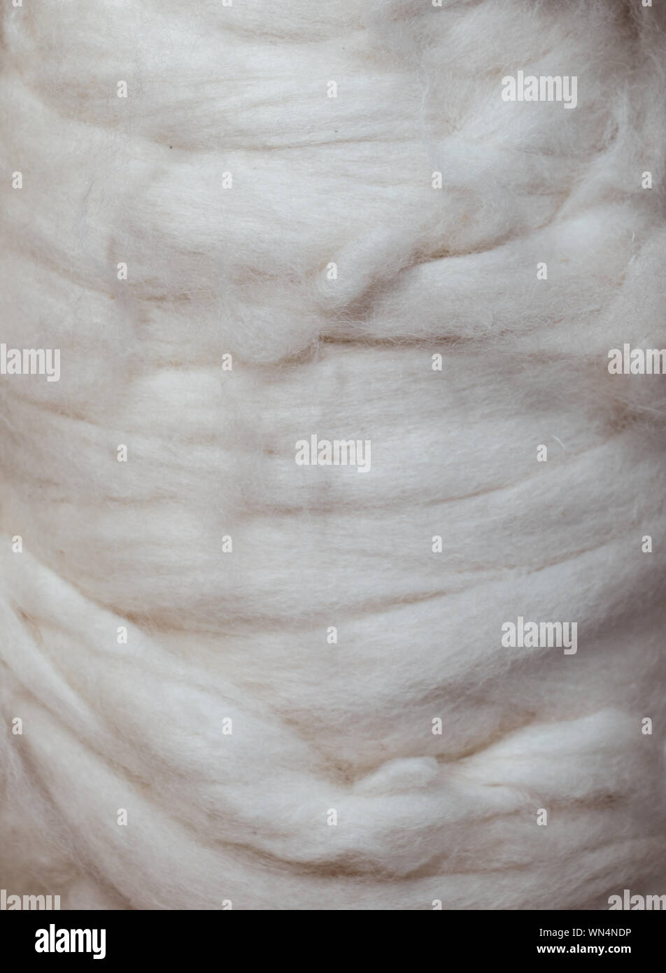Heap of wool as a texture background Stock Photo - Alamy