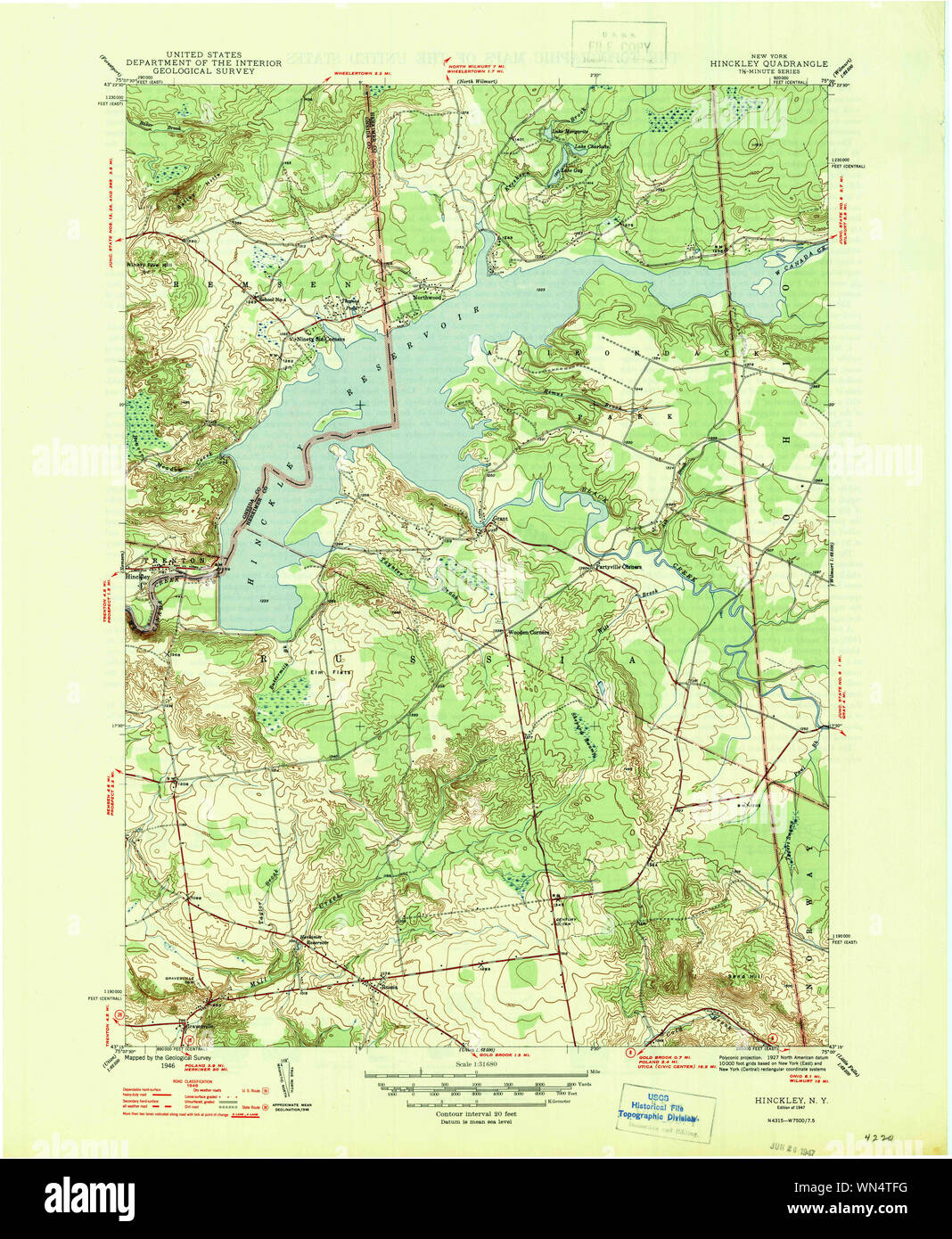 Hinckley map hi-res stock photography and images - Alamy