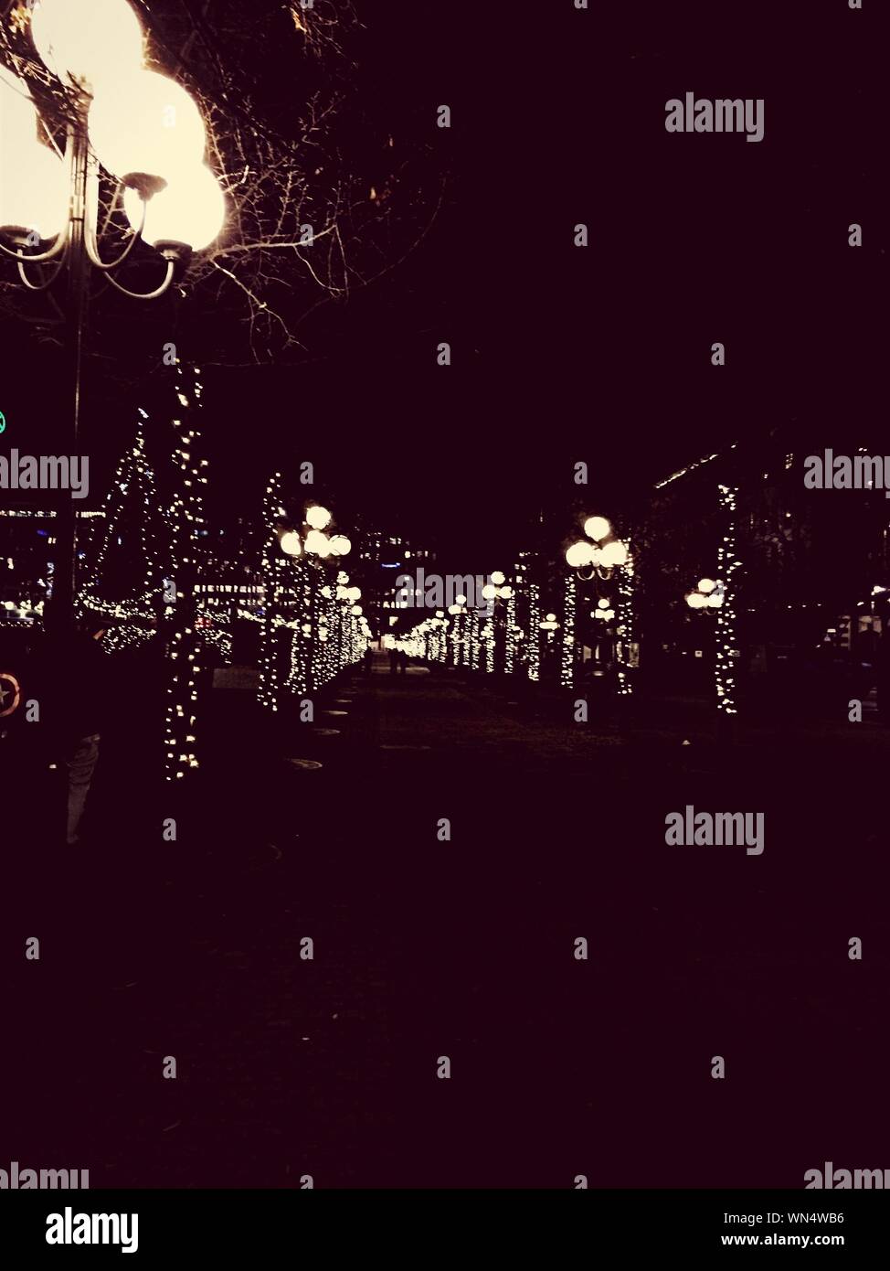 Dark walkway hi-res stock photography and images - Alamy