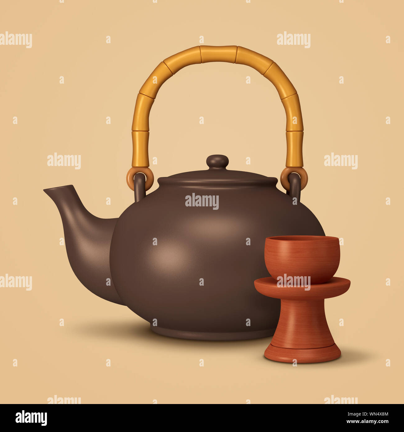 Korean traditional objects for the ancestral rites ceremony 005 Stock ...