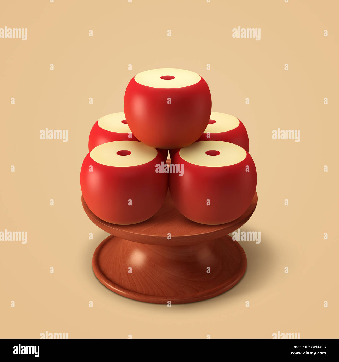 Korean traditional objects for the ancestral rites ceremony 009 Stock ...