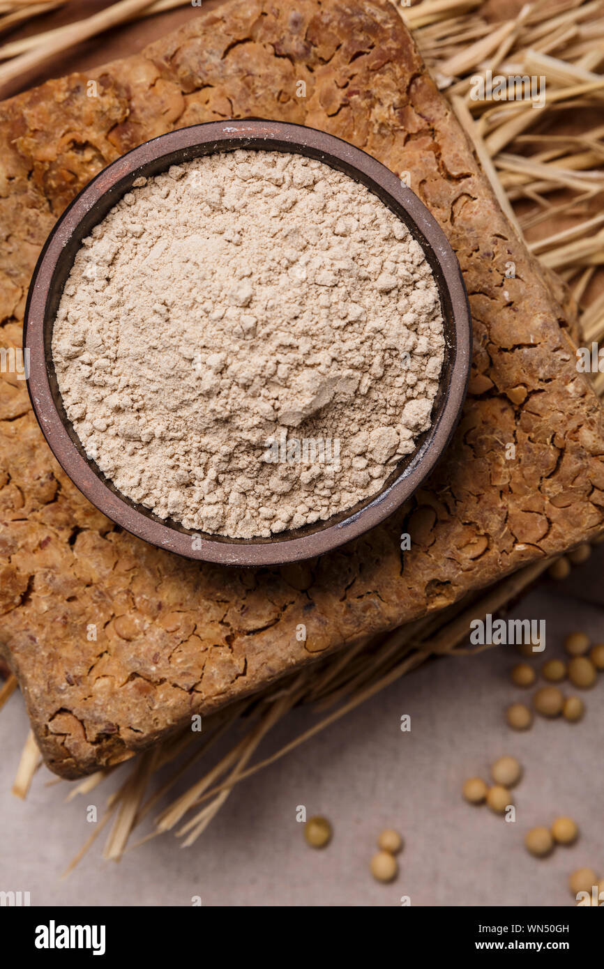 Soy bean powder hi-res stock photography and images - Alamy