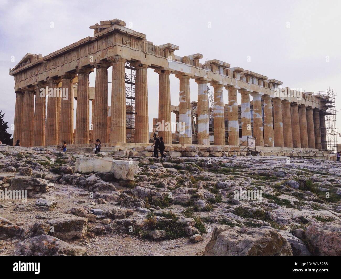 Pillared Structure Sky Architecture High Resolution Stock Photography ...