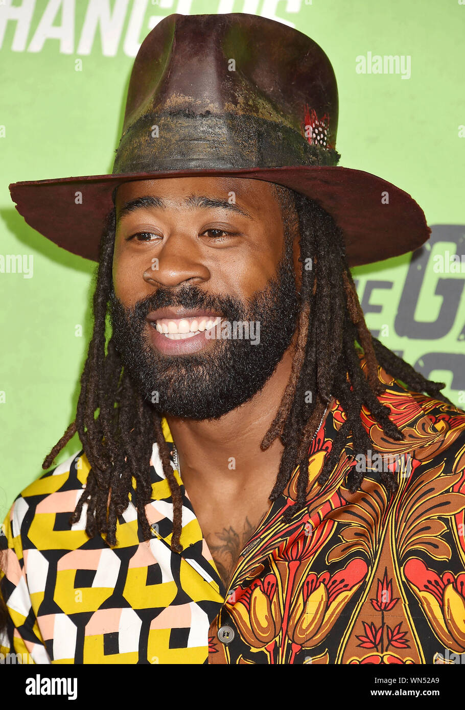 HOLLYWOOD, CA - SEPTEMBER 04: DeAndre Jordan attends the LA Premiere Of ...