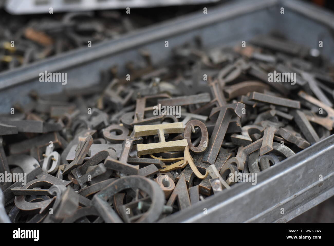 Alphabets In Container High Resolution Stock Photography and Images - Alamy