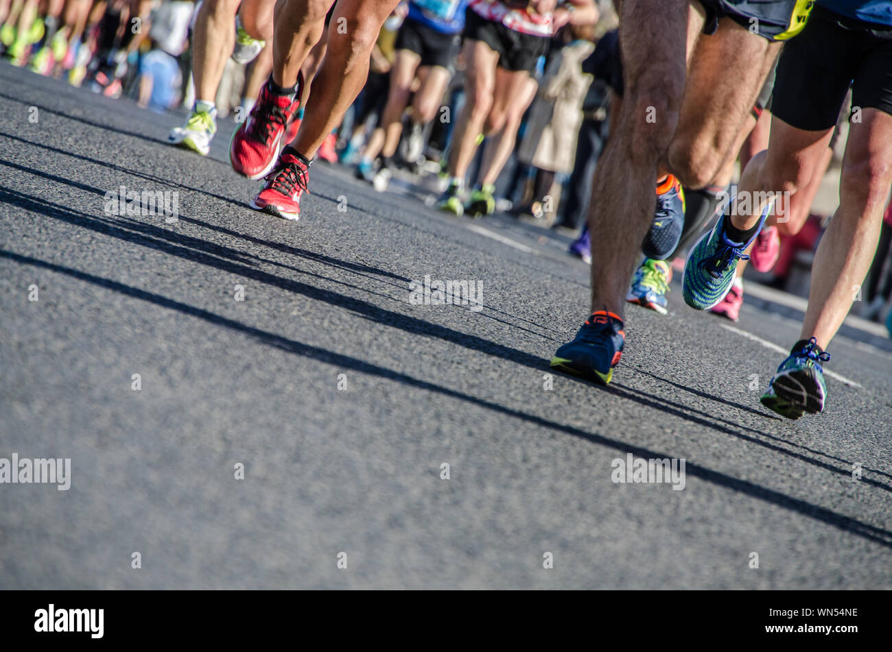Sport marathon action hi-res stock photography and images - Alamy