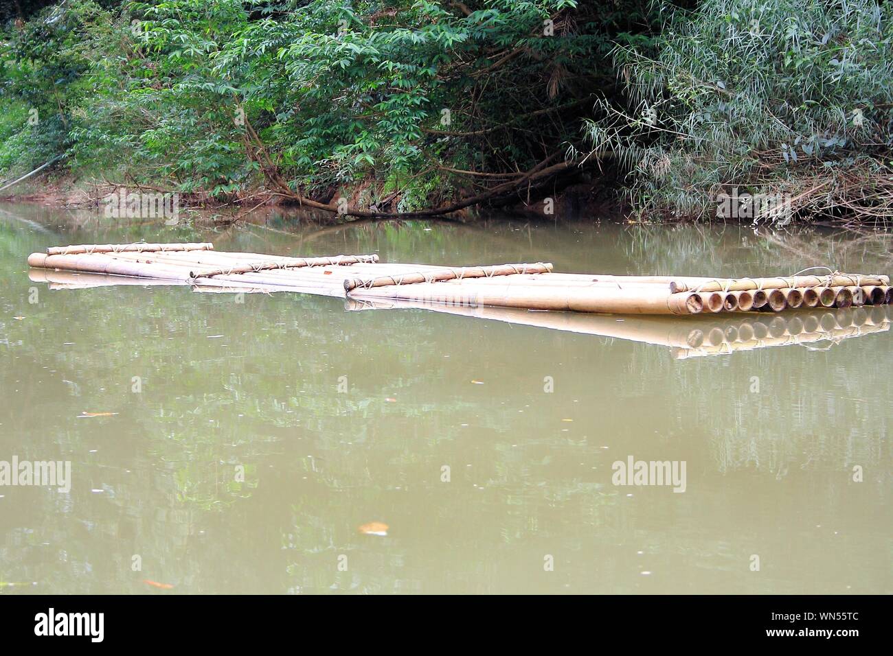Wooden Raft High Resolution Stock Photography and Images - Alamy