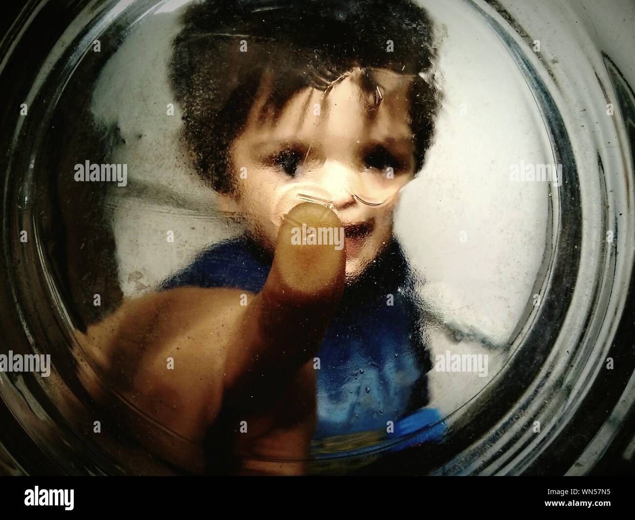 Behind glass hi-res stock photography and images - Alamy