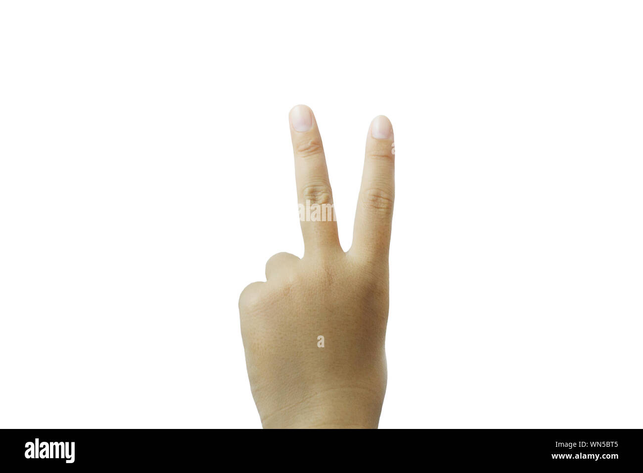 Hand peace sign hi-res stock photography and images - Alamy