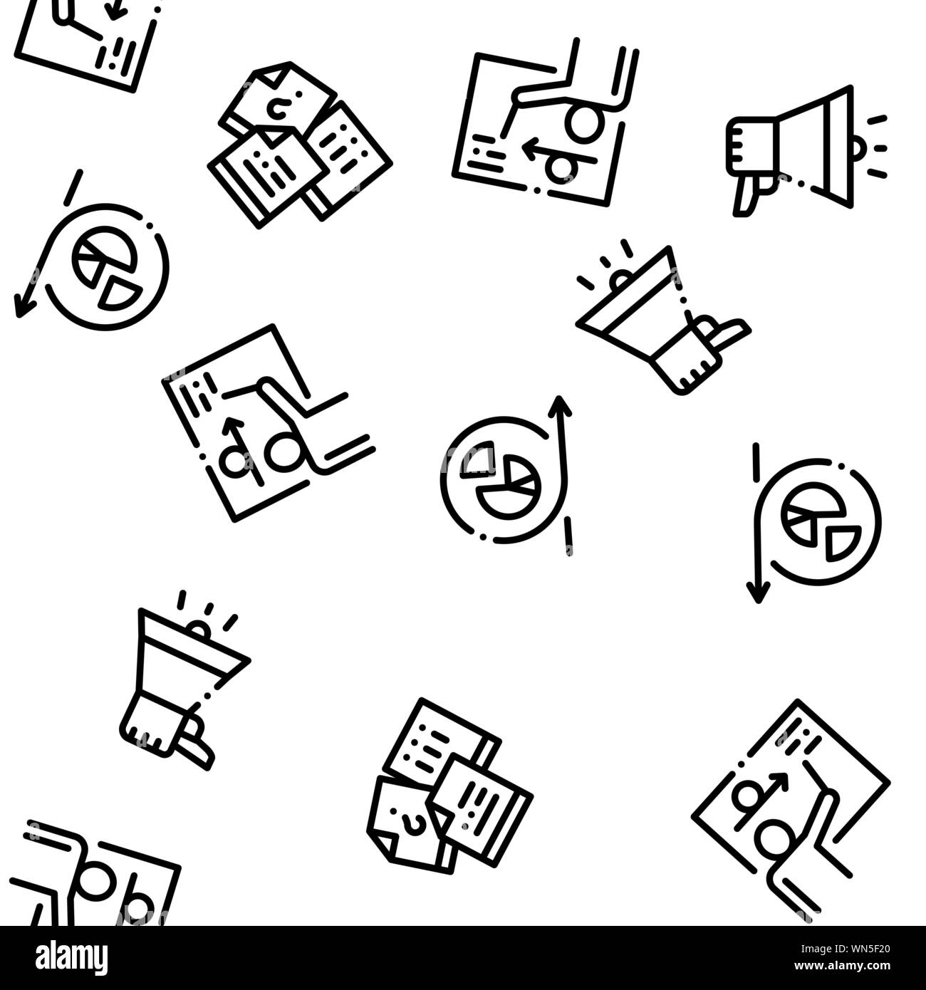 Scrum Agile Seamless Pattern Vector Stock Vector Image & Art - Alamy