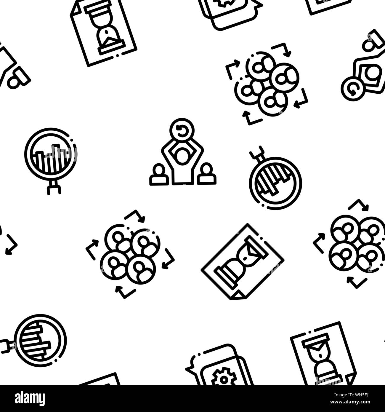 Scrum board background Black and White Stock Photos & Images - Alamy