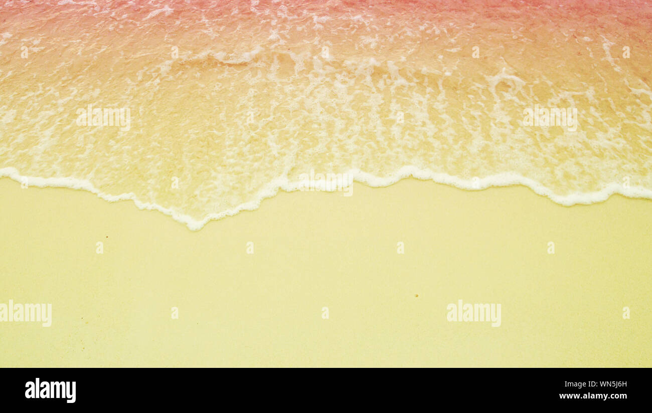 Beach shore waves up close hi-res stock photography and images - Alamy