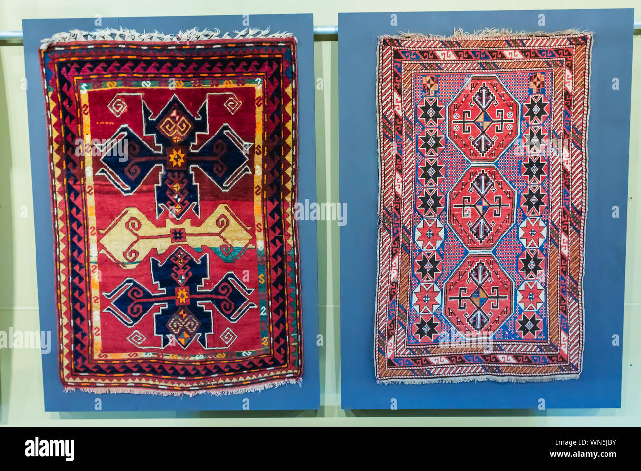 Traditional Azerbaijani carpet, Azerbaijan National Carpet Museum, Baku ...
